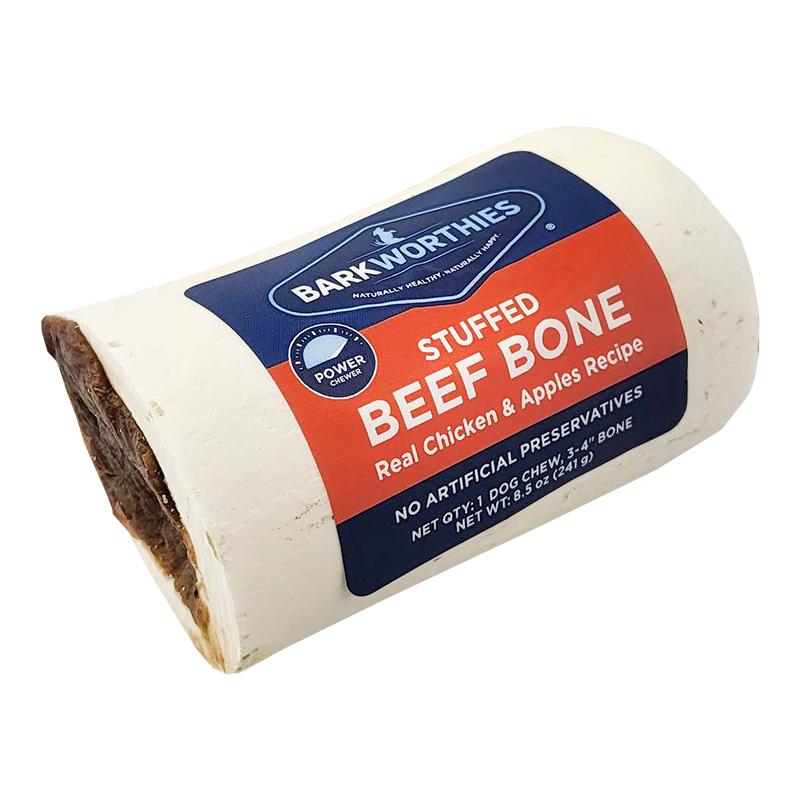 Barkworthies Stuffed Beef Bone Chicken & Apple – Petshion Boutique