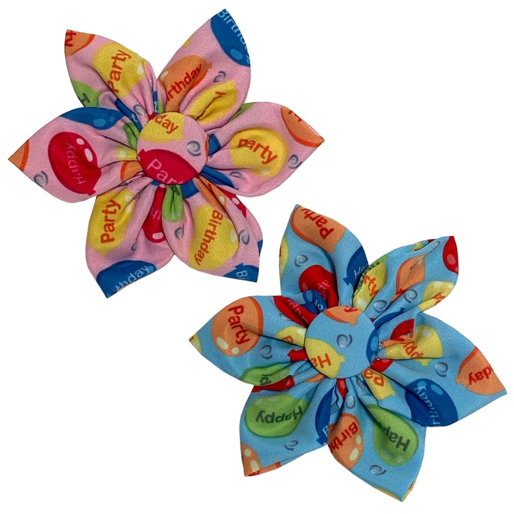 Party Time Blue Pinwheel – Petshion Boutique